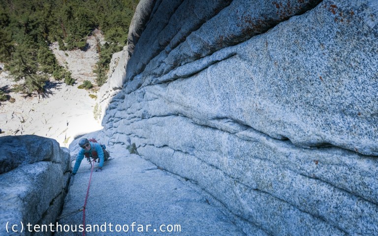 Touching the Holds of Legend – Whodunnit (5.9, III, 800′) – Tahquitz ...